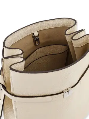 TOTEME Logo Printed Bucket Bag