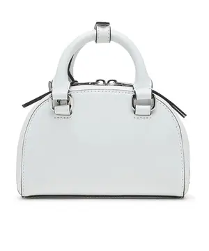 DIESEL® 1dr Dome Mini Crossbody Bag - White