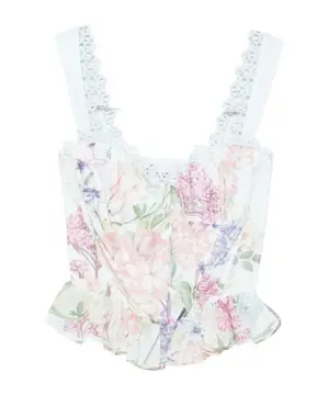 Charo Ruiz Ibiza Floret Lace Floral Top