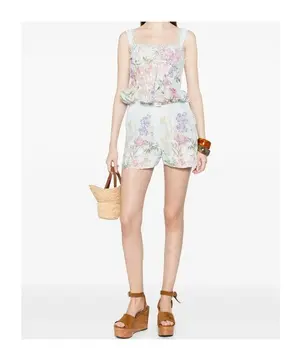 Charo Ruiz Ibiza Floret Lace Floral Top