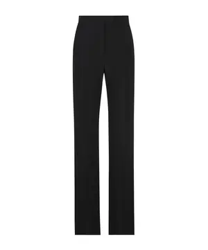 Valentino Garavani Tailored Straight-leg Pants - Black