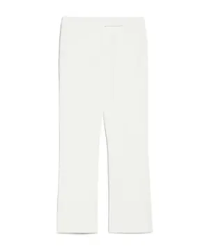 Max Mara Pleated Tailored Trousers - White