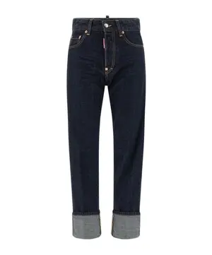 Dsquared2 Authentic Japanese Tomboy Jeans - Navy Blue