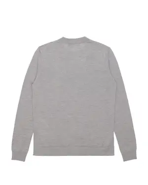 Max Mara Round Neck Long Sleeve Pullover - Gray