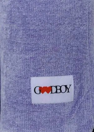 XOXOGOODBOY Lavender Terry Logo Shorts