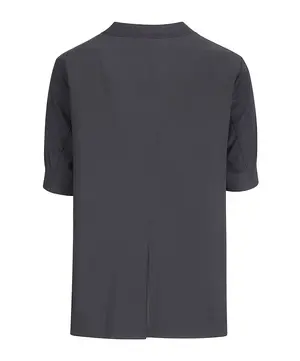 Sacai Knit Pullover With Reverse Slit Detail - Black