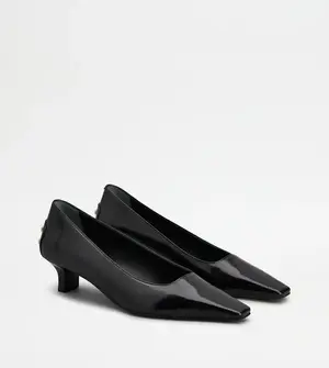 TOD'S T Kitten Heel Pumps With Metal Detailing