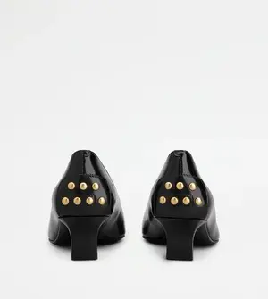 TOD'S T Kitten Heel Pumps With Metal Detailing