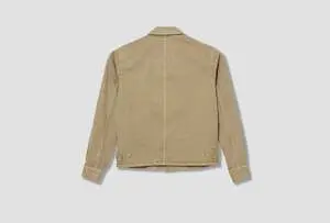 Auralee Collared Long Sleeve Jacket