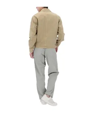 Auralee Collared Long Sleeve Jacket