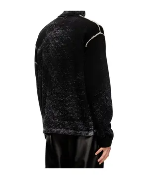 DIESEL® Striped Zip-up Bomber Jacket