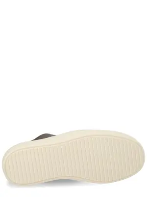 Rick Owens Round Toe Lace-up Sneakers - Grey