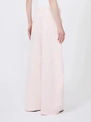 Sportmax Wide Leg Trousers - Pink