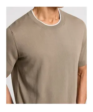 Peserico Short-sleeved Crewneck Jumper