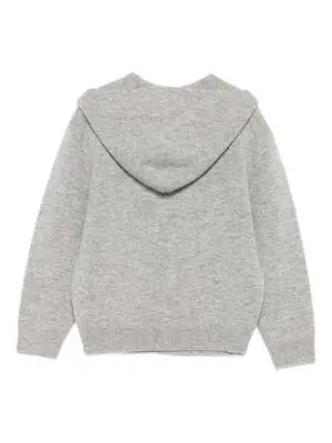 Bonpoint Long Sleeved Knitted Hoodie