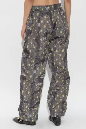 GANNI Floral-print Cargo Trousers