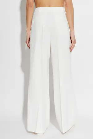 IRO PARIS Pleated Wide-leg Trousers - White