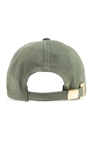 Balmain Logo Embroidered Baseball Cap