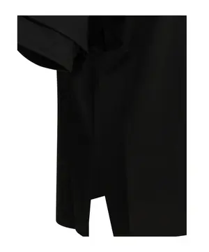 Alaïa Double Sleeve Crew Neck T-shirt - Black