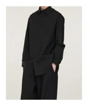 Y3 Long-sleeved Sporty Shirt - Black