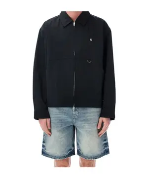 REPRESENT Zip-front Nylon Shirt