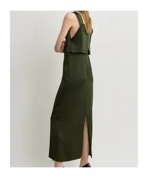TOTEME V-neck Slip Maxi Dress