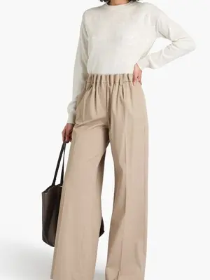 Brunello Cucinelli Embellished Crew Neck Jumper
