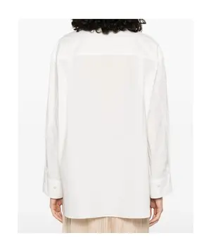 FORTE_FORTE Long Sleeve Shirt - White