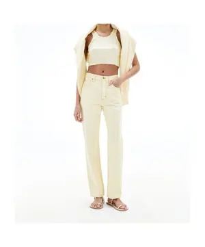 SLVRLAKE Paradise High-waisted Straight Leg Jeans