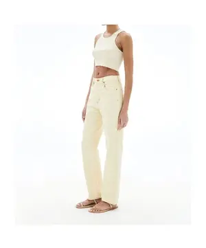SLVRLAKE Paradise High-waisted Straight Leg Jeans