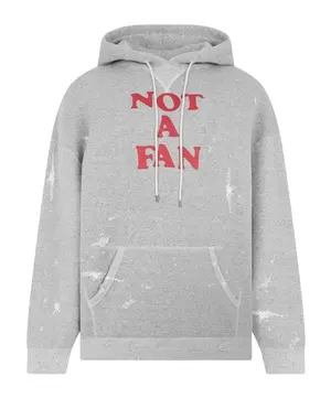 R13 Distressed Hooded Sweatshirt