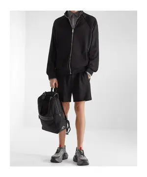 Fendi High-neck Zip-up Sweatshirt