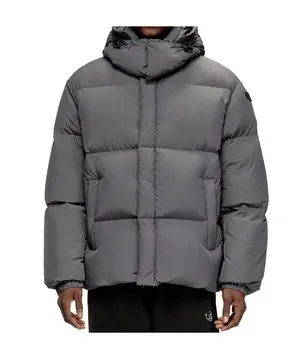 DIESEL® W-rolfys-wrd Hooded Padded Jacket - Grey