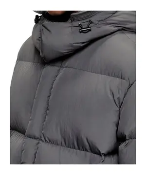 DIESEL® W-rolfys-wrd Hooded Padded Jacket - Grey
