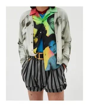 Versace Printed Knitted Cardigan - Multicolor