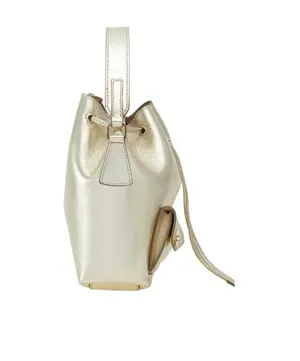 FERRAGAMO Multipocket Bucket Bag - Champagne