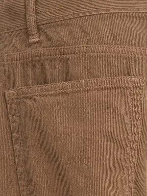 THE ROW Eglitta Cotton Corduroy Flared Pants - Brown