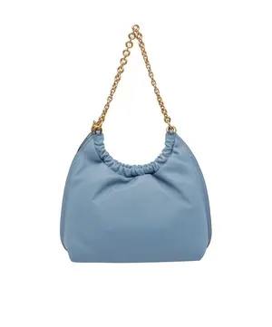 Michael Kors Cinch Chain Shoulder Bag - Blue