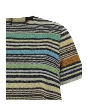Missoni Striped Crewneck T-shirt