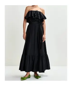 Essentiel Antwerp Joyce Ruffled Maxi Dress