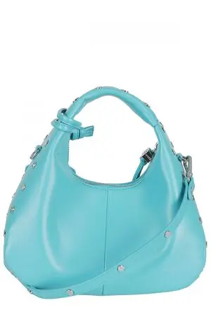 GANNI Studded Mini Hobo Bag