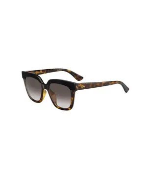 Dior Full Frame Sunglasses With Logo Detail - Havana