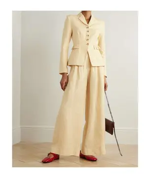 Posse High-waisted Wide-leg Trousers
