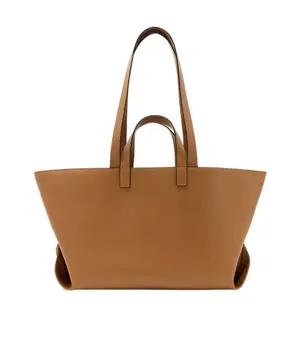 A.p.c. Le Drummer Leather Tote Bag - Camel-colored
