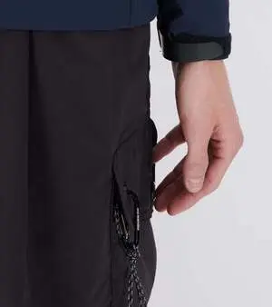 AND WANDER Hooded Zip-up Jacket With Multiple Pockets