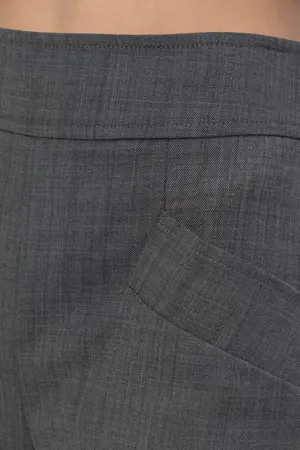 GANNI Draped Wide-leg Trousers