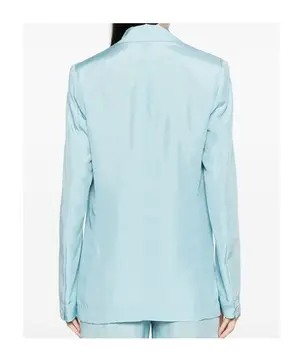 FORTE_FORTE Silk Blazer