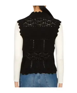 ALLSAINTS Lace V-neck Vest