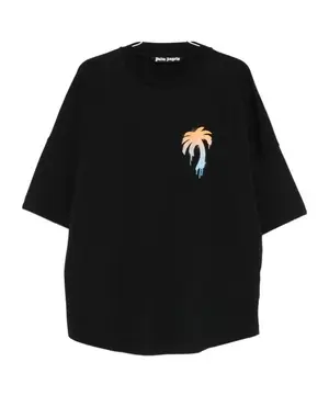 Palm Angels I Love Pa Oversize T-shirt - Black