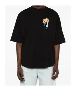 Palm Angels I Love Pa Oversize T-shirt - Black